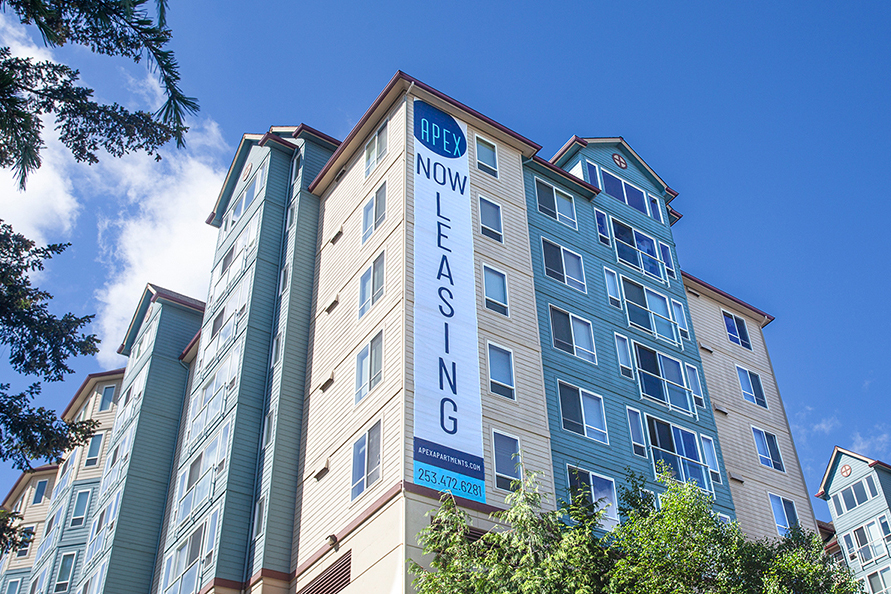 Hanging Banners - Graphics Northwest