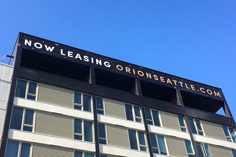 Building Exterior Vinyl Graphics - Graphics Northwest