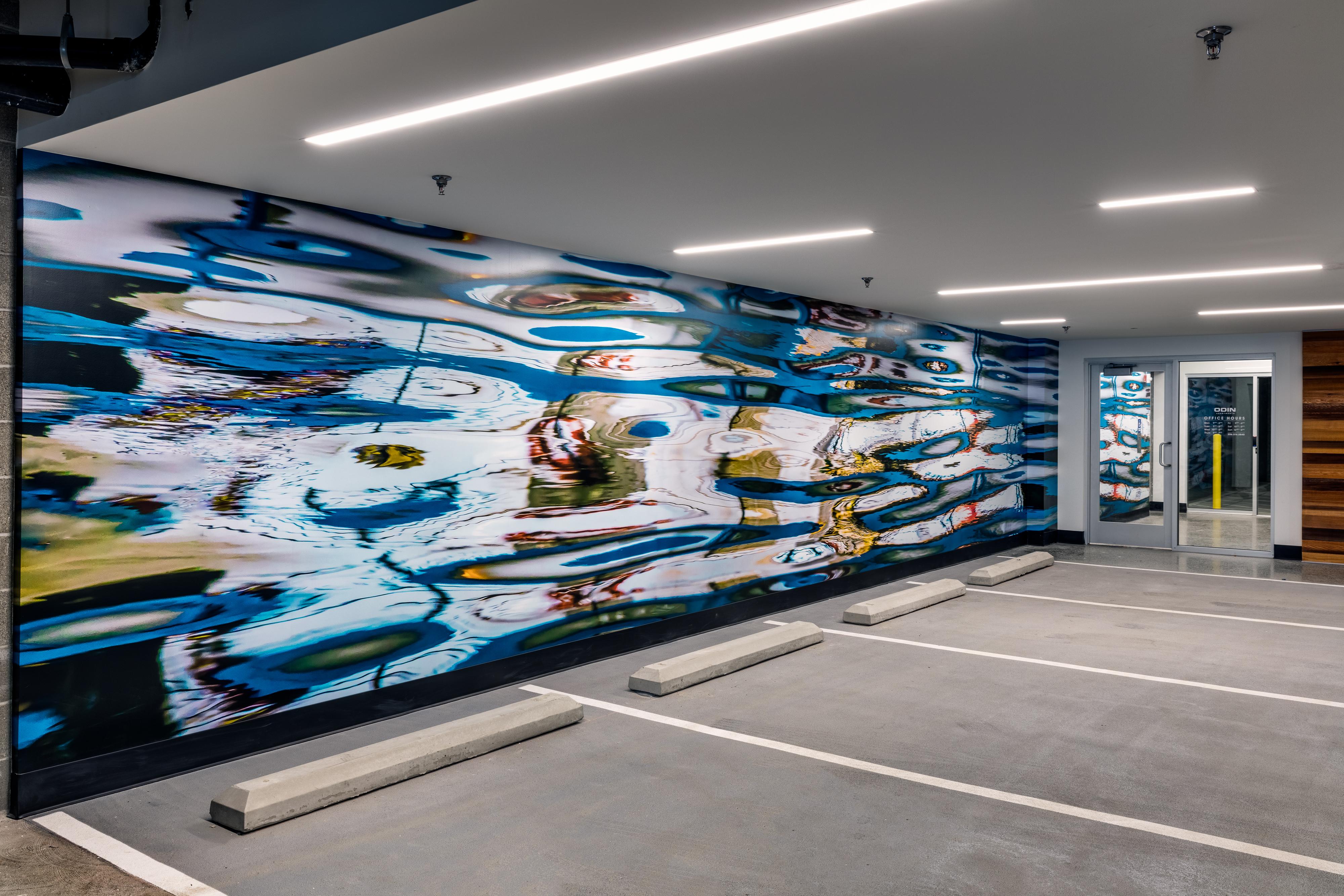 Parking Garage Wall Art